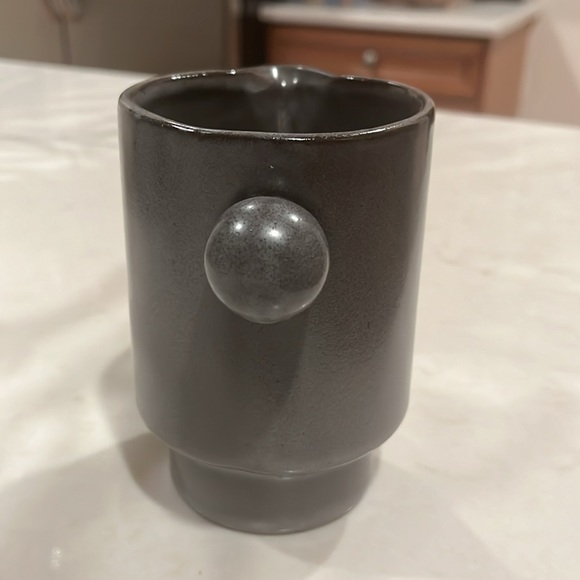 Creative Co-Op | Accents | Creative Coop Charcoal Gray Modern Stoneware ...